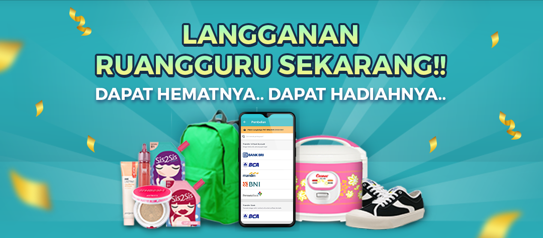 Promo Ruangguru Terbaru & Terlengkap, Diskon Up To 60%!