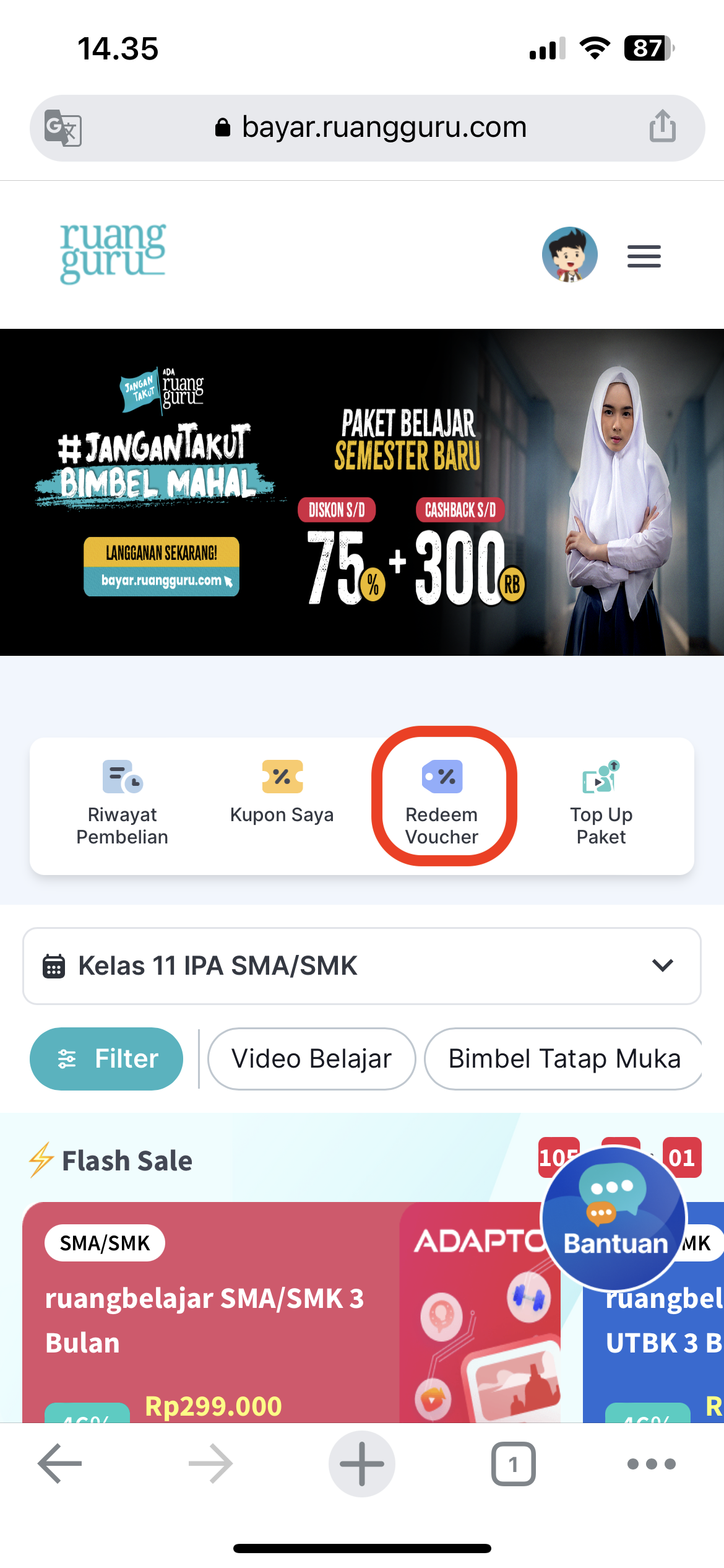 VOUCHER RUANGGURU X OKKY