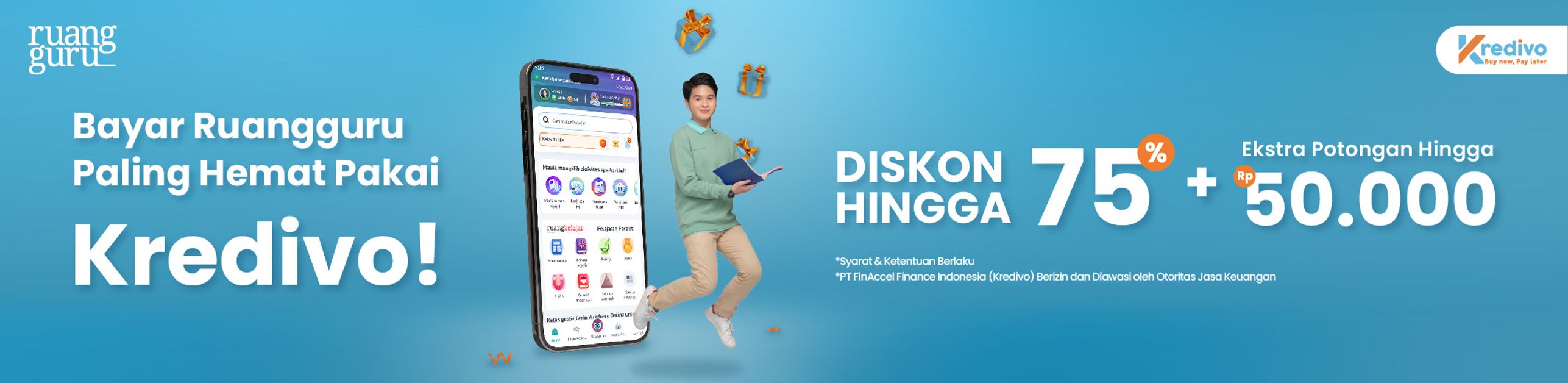 Promo Ruangguru x Kredivo