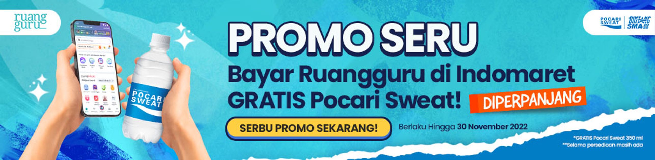 Wujudkan Mimpimu Bersama Ruangguru dan Pocari!